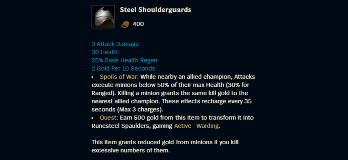 League of Legends Items Guide: Supports - Mobalytics