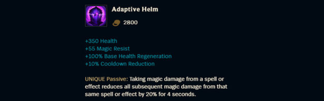 League of Legends Items Guide: Tanks - Mobalytics