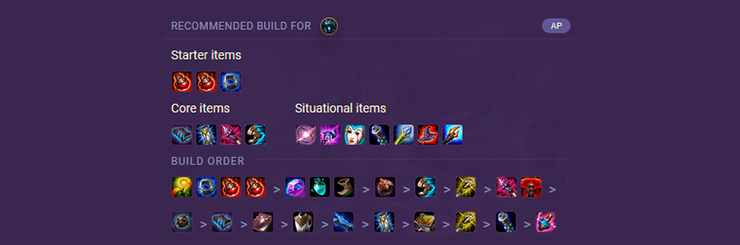 League of Legends Items Guide: AP Champions - Mobalytics
