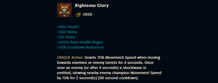 League of Legends Items Guide: Tanks - Mobalytics