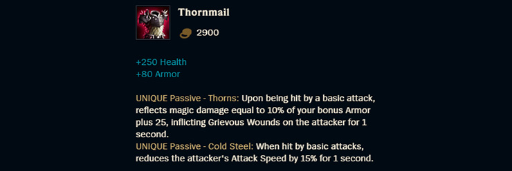 League of Legends Items Guide: Tanks - Mobalytics