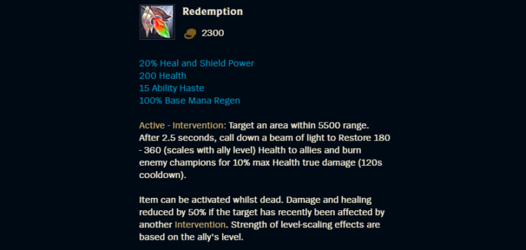 League of Legends Items Guide: Supports - Mobalytics