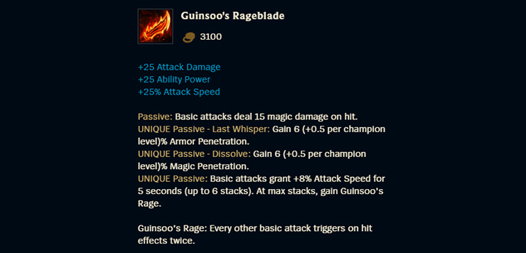 League of Legends Items Guide: ADC (Marksmen) - Mobalytics