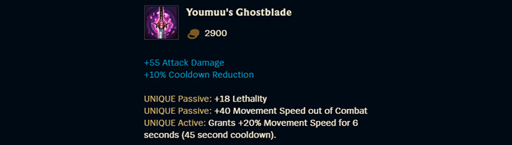 League of Legends Items Guide: Assassins - Mobalytics