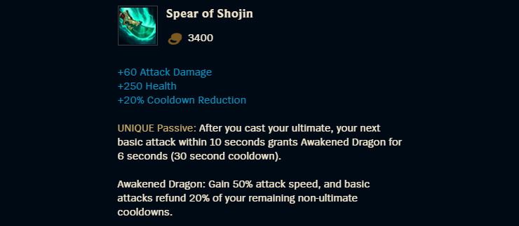 League of Legends Items Guide: Bruisers and Fighters - Mobalytics