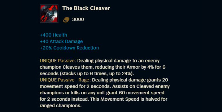 League of Legends Items Guide: Bruisers and Fighters - Mobalytics