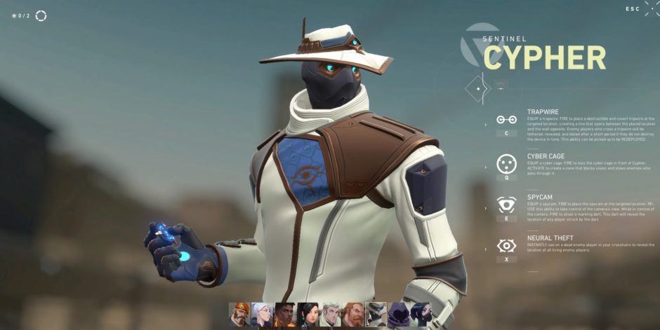 Cypher - Valorant Agent Guide - Mobalytics