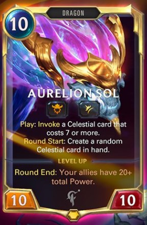 Call of the Mountain LoR Card Reveals: Aurelion Sol (The Skies Descend ...
