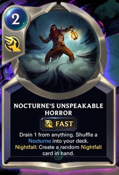 Call of the Mountain LoR Card Reveals: Nocturne (Risen Mists, Stalking ...