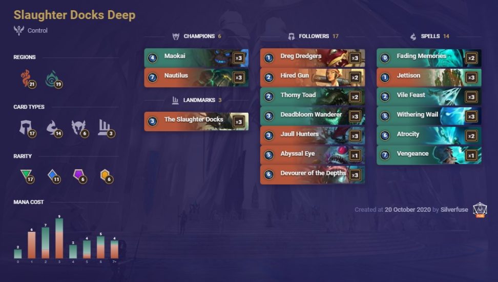 Legends of Runeterra: Shadow Isles Region Guide - Mobalytics