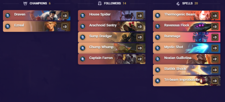 LoR Seasonal Tournament: Deck Predictions - Mobalytics