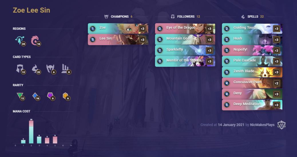 5 Top LoR Decks for Ranked (+Best and Worst Matchups) - Mobalytics