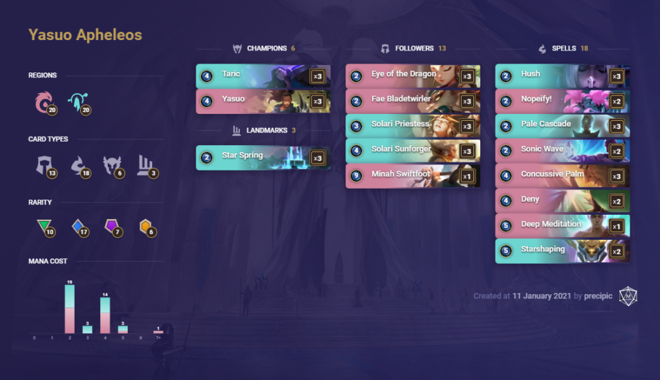 4 Promising Aphelios Deck Archetypes to Keep An Eye On - Mobalytics