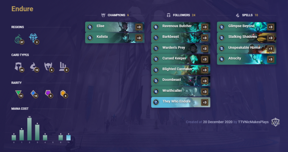 Top 5 Shadow Isles Cards in Legends of Runeterra (Cosmic Creation ...