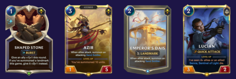 LoR Deck Guide: Lucian Azir - Mobalytics