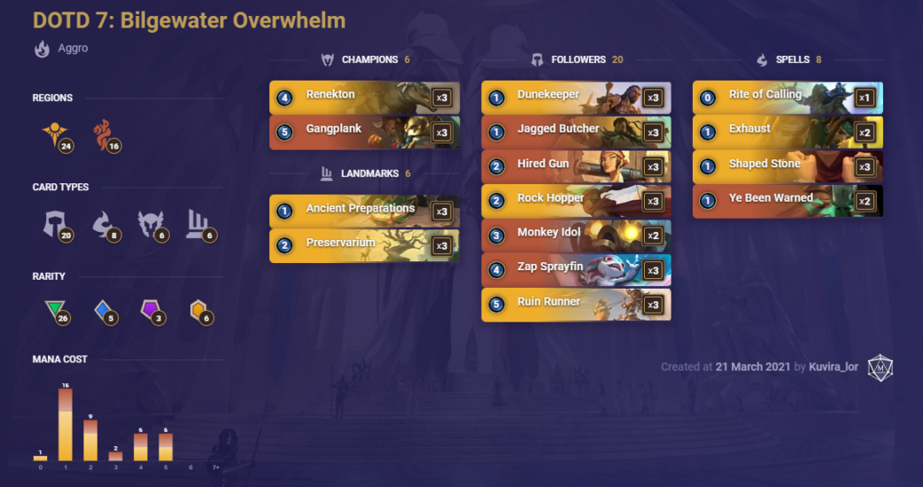 4 Off-Meta LoR Decks With Competitive Potential - Mobalytics