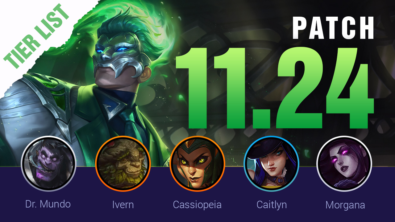 Lol Tier List Patch 11 24 For Climbing Solo Queue Mobalytics