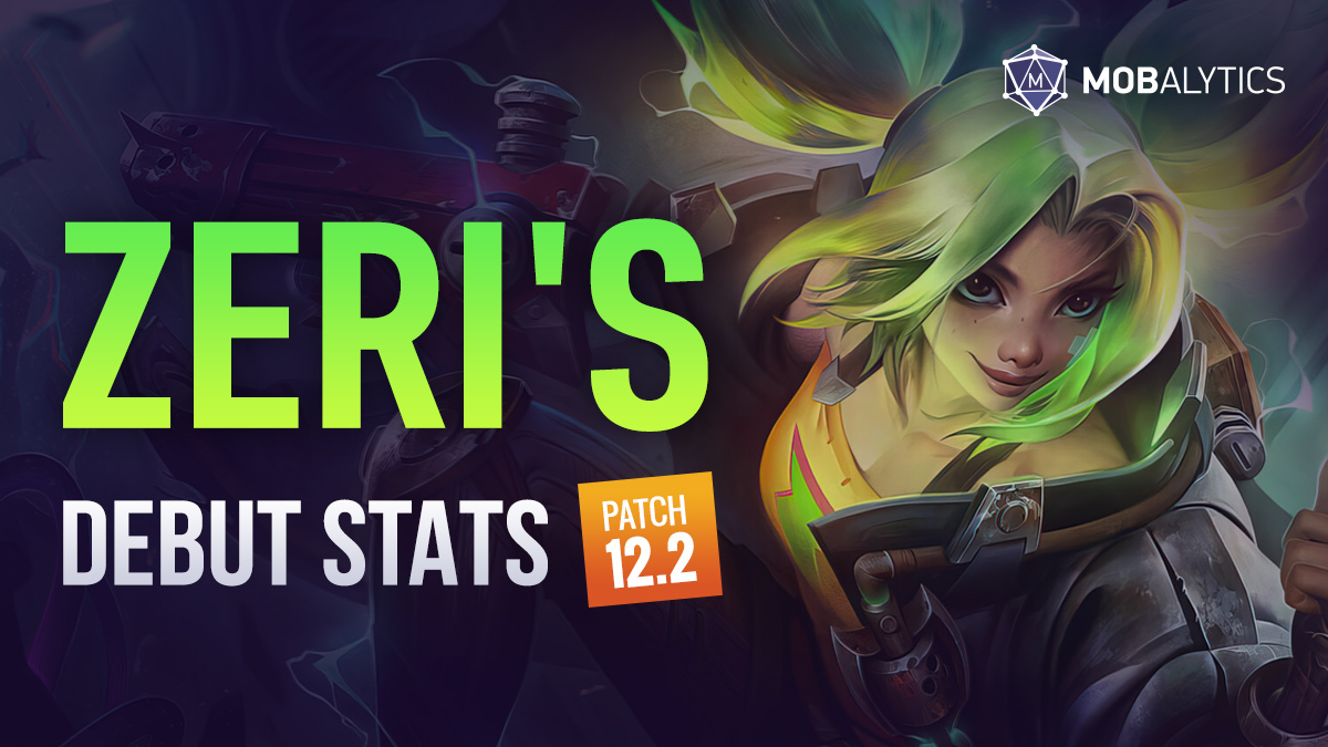 Zeri's New Champ Debut Stats: Games Played, Win Rate, and More by Rank ...