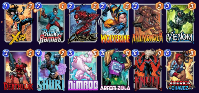 Marvel Snap: X-23 Decks and Synergies - Mobalytics