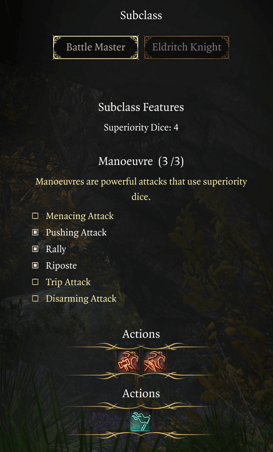 Fighter (Battle Master) Build Guide for Baldur's Gate 3 - Mobalytics