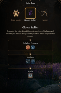 Ranger (Gloom Stalker) Build Guide for Baldur's Gate 3 - Mobalytics