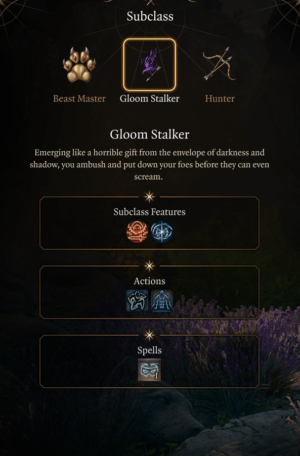 Ranger (Gloom Stalker) Build Guide for Baldur's Gate 3 - Mobalytics
