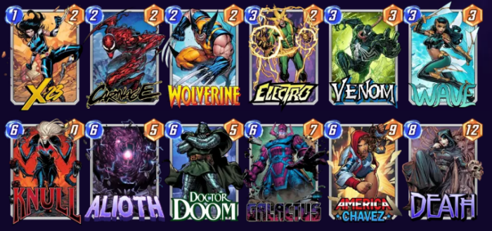 Marvel Snap: Alioth Decks and Synergies - Mobalytics