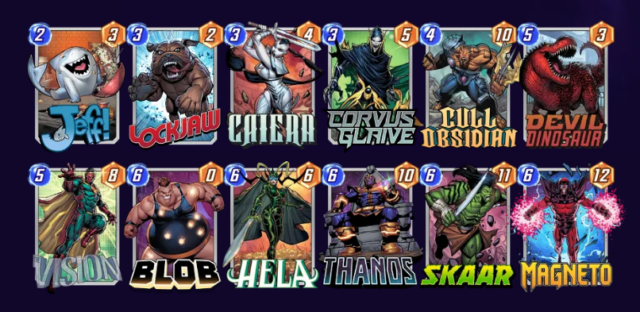 Marvel Snap: Corvus Glaive Best Decks and Synergies - Mobalytics