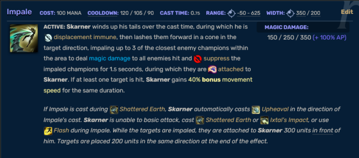 Skarner Rework Ability Reveal - Mobalytics