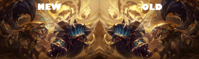 All Skarner Skins (New Splash Art Comparison) - Mobalytics