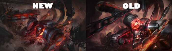 All Skarner Skins (New Splash Art Comparison) - Mobalytics