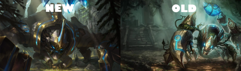 All Skarner Skins (New Splash Art Comparison) - Mobalytics