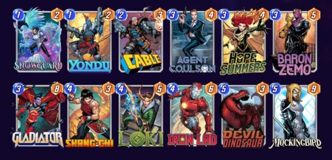 Marvel Snap: Baron Zemo Best Decks and Synergies - Mobalytics