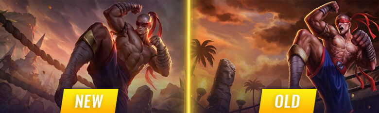 Lee Sin Artwork Comparison (New Lee Sin Skins) - Mobalytics