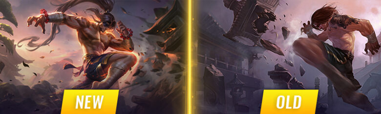 Lee Sin Artwork Comparison (New Lee Sin Skins) - Mobalytics