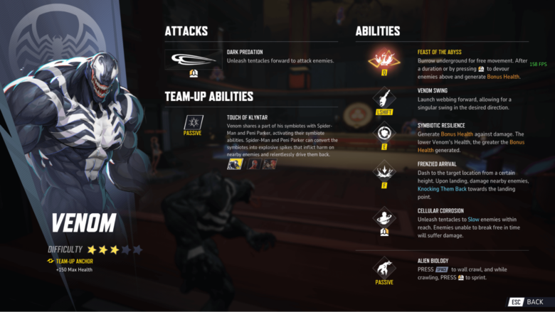 Marvel Rivals Venom Character Guide - Mobalytics